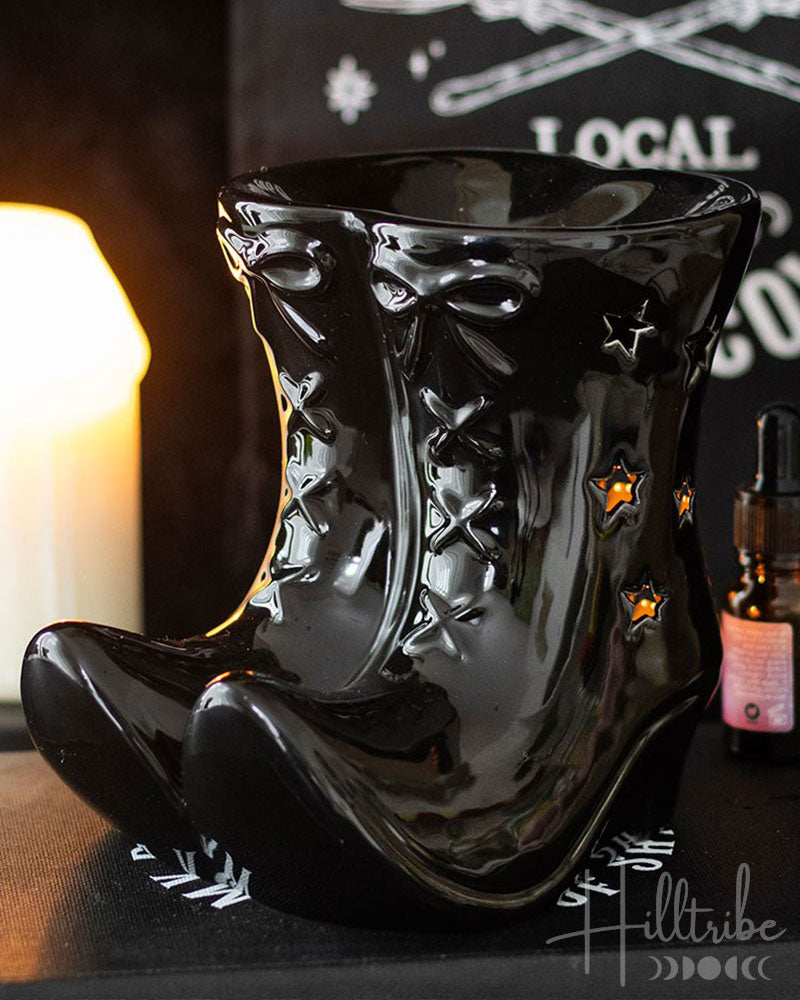 Black Witch Boots Oil Diffuser – Hilltribe Ontario