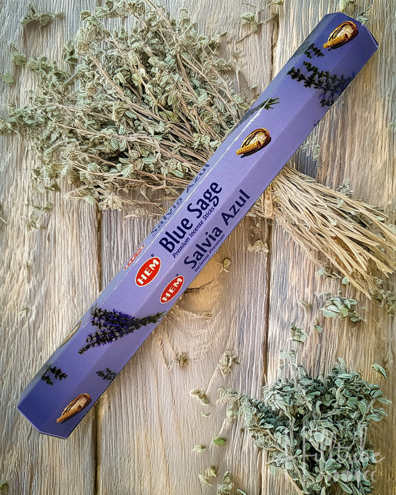 HEM Blue Sage Incense Sticks 20gr | Hilltribe Ontario