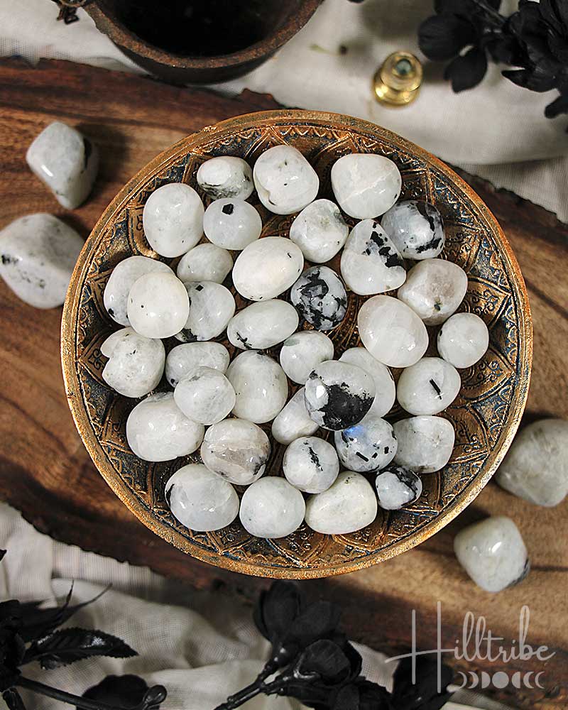 Rainbow Moonstone Tumbled | Hilltribe Ontario