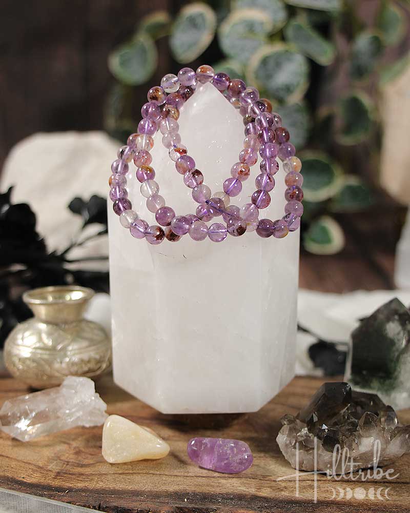 Super Seven Gemstone Power Bracelet | Hilltribe Ontario